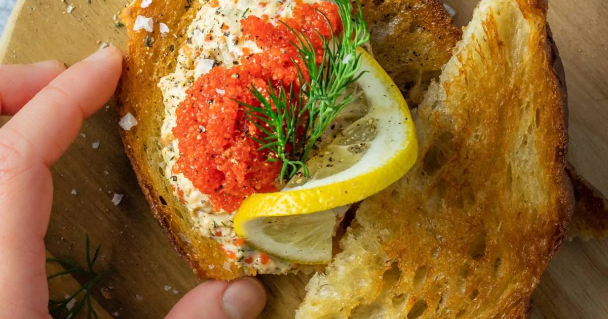 Vegansk Skagenröra med Toonish original | Välj Vego - En ...