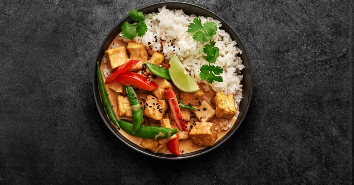 Vegansk röd curry med friterad tofu | Välj Vego - En inspirationssajt ...